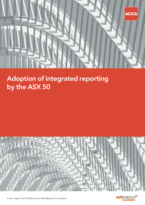ASX 50 采用综合报告