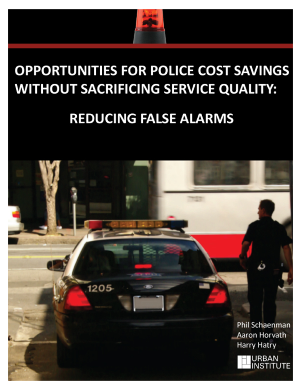 Opportunities for Police Cost Savings Without Sacrificing Service ...