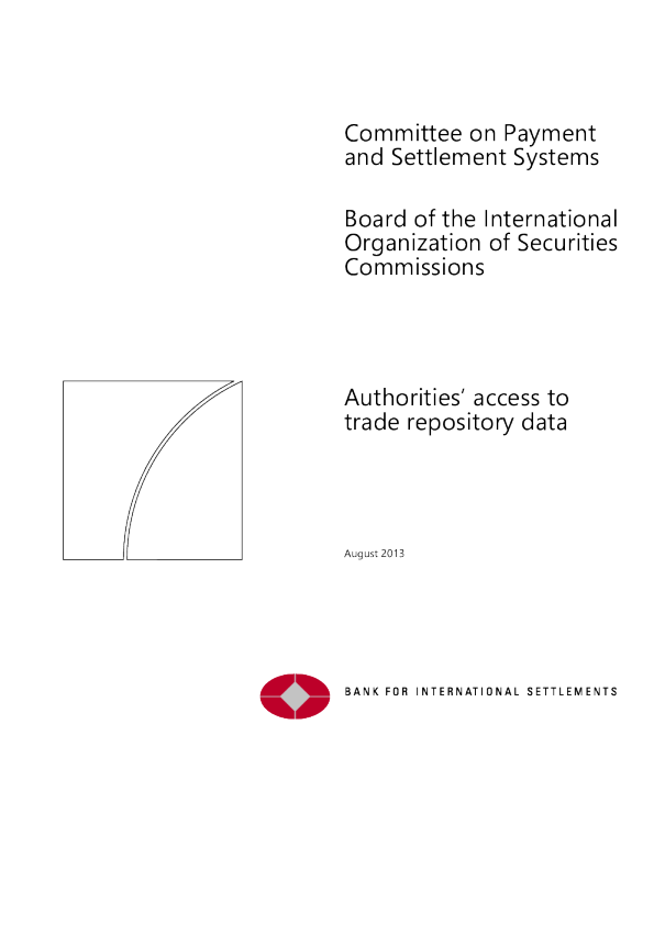 Authorities' Access to Trade Repository Data