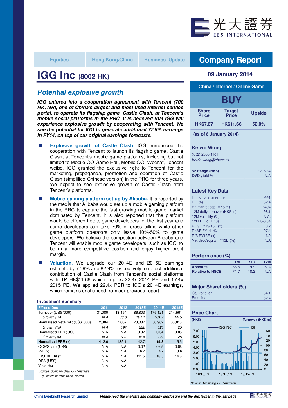 信息技术 2014-01-09 光大证券 变***
