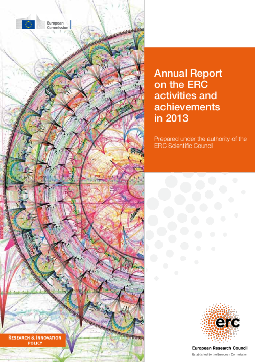 2013 年 ERC 活动和成就年度报告