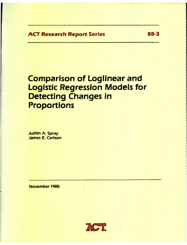 comparison-of-loglinear-and-logistic-regression-models-for-detecting