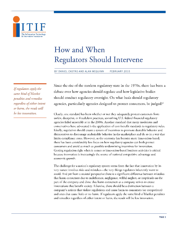 How And When Regulators Should Intervene how-and-when-regulators-should-intervene