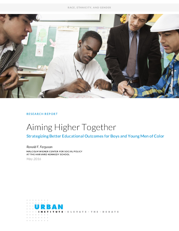Aiming Higher Together: Strategizing Better Educational Outcomes for ...