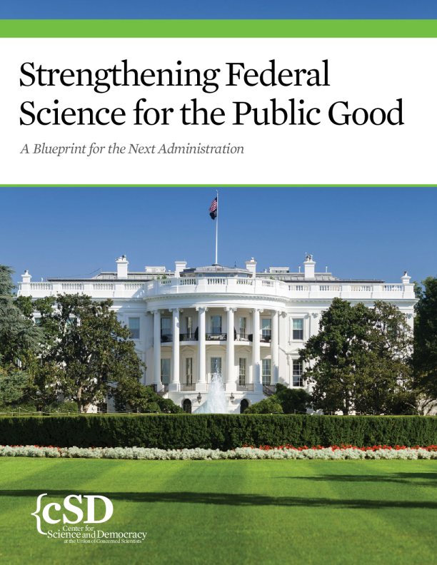 Strengthening Federal Science for the Public Good