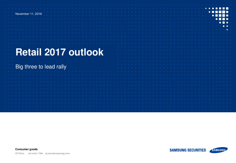 Big three to lead rally