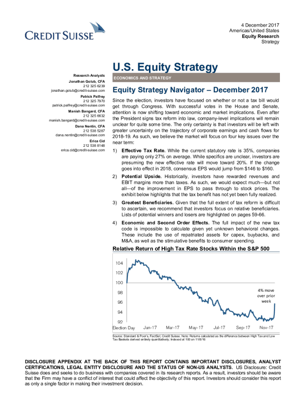 U.S. Equity Strategy