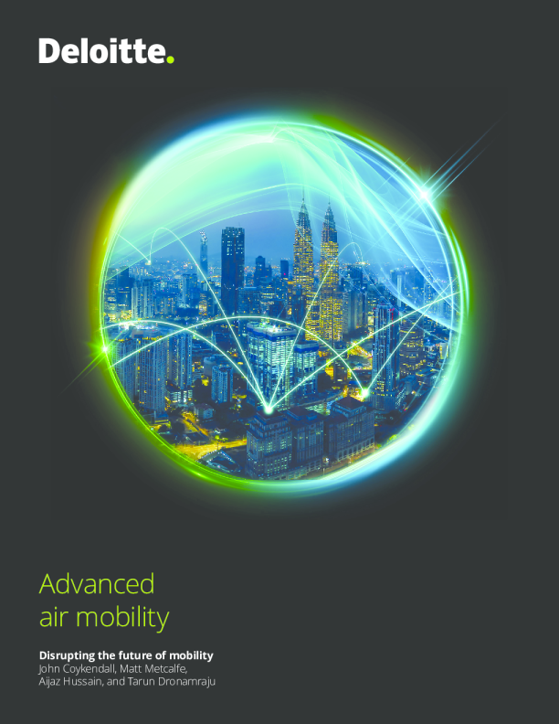 Advanced air mobility