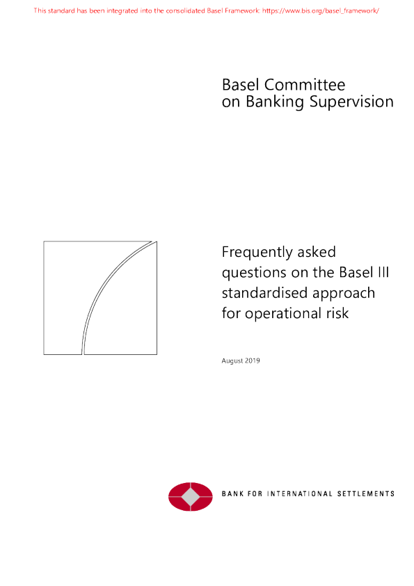 Frequently asked questions on the Basel III standardised approach for ...