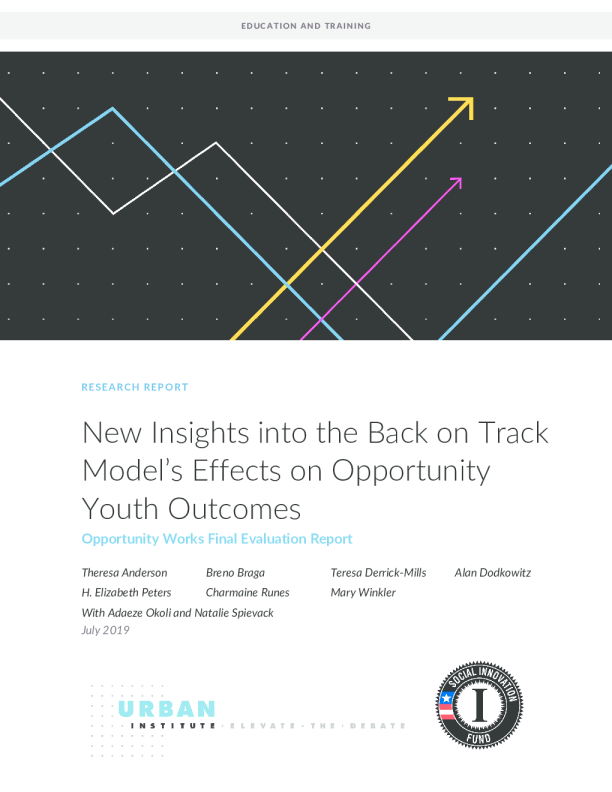 New Insights into the Back on Track Model's Effects on Opportunity ...