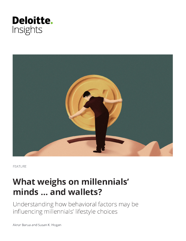 What weighs on millennials’ minds … and wallets?