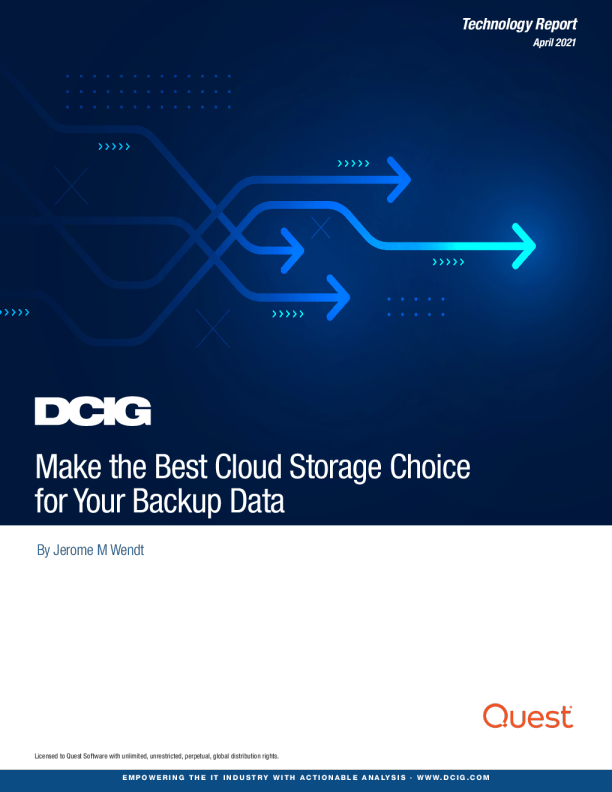 为数据保护选择最佳云存储