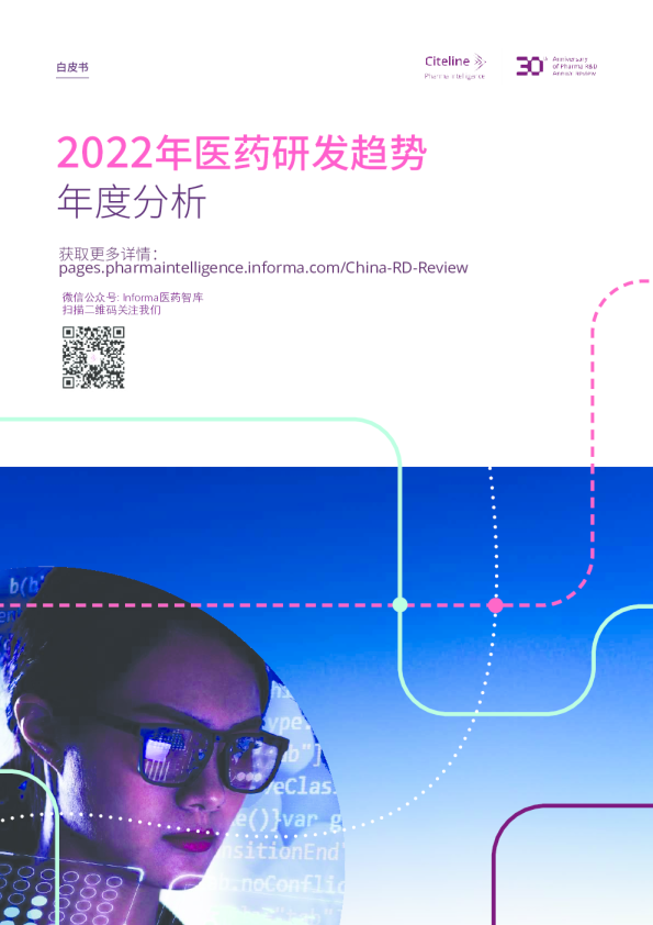 2022年医药研发趋势年度分析