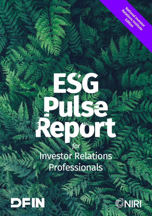 2022年ESG脉搏报告