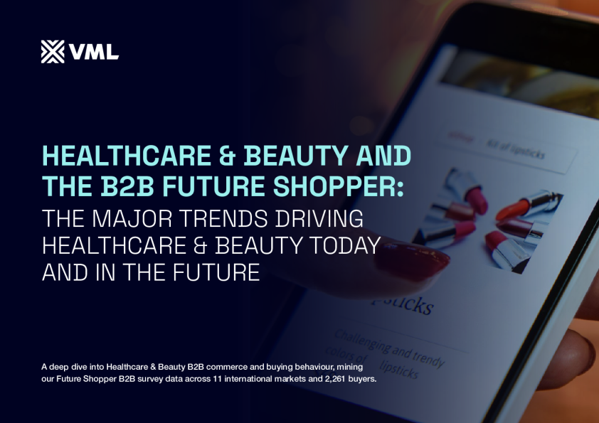 医疗保健和美容与 B2B 未来购物者
