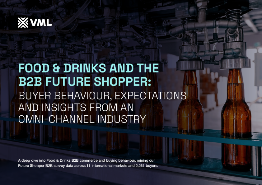 食品和饮料和 B2B 未来购物者