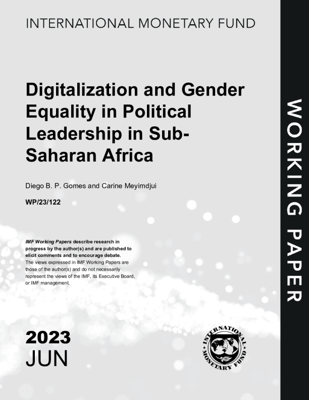 Digitalization And Gender Equality In Political Leadership In Sub