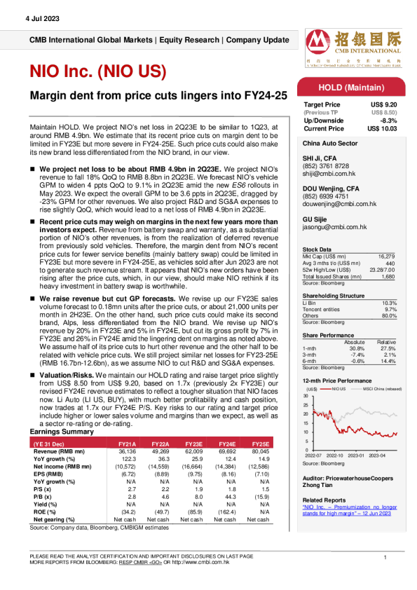 降价带来的保证金持续到 FY24 - 25