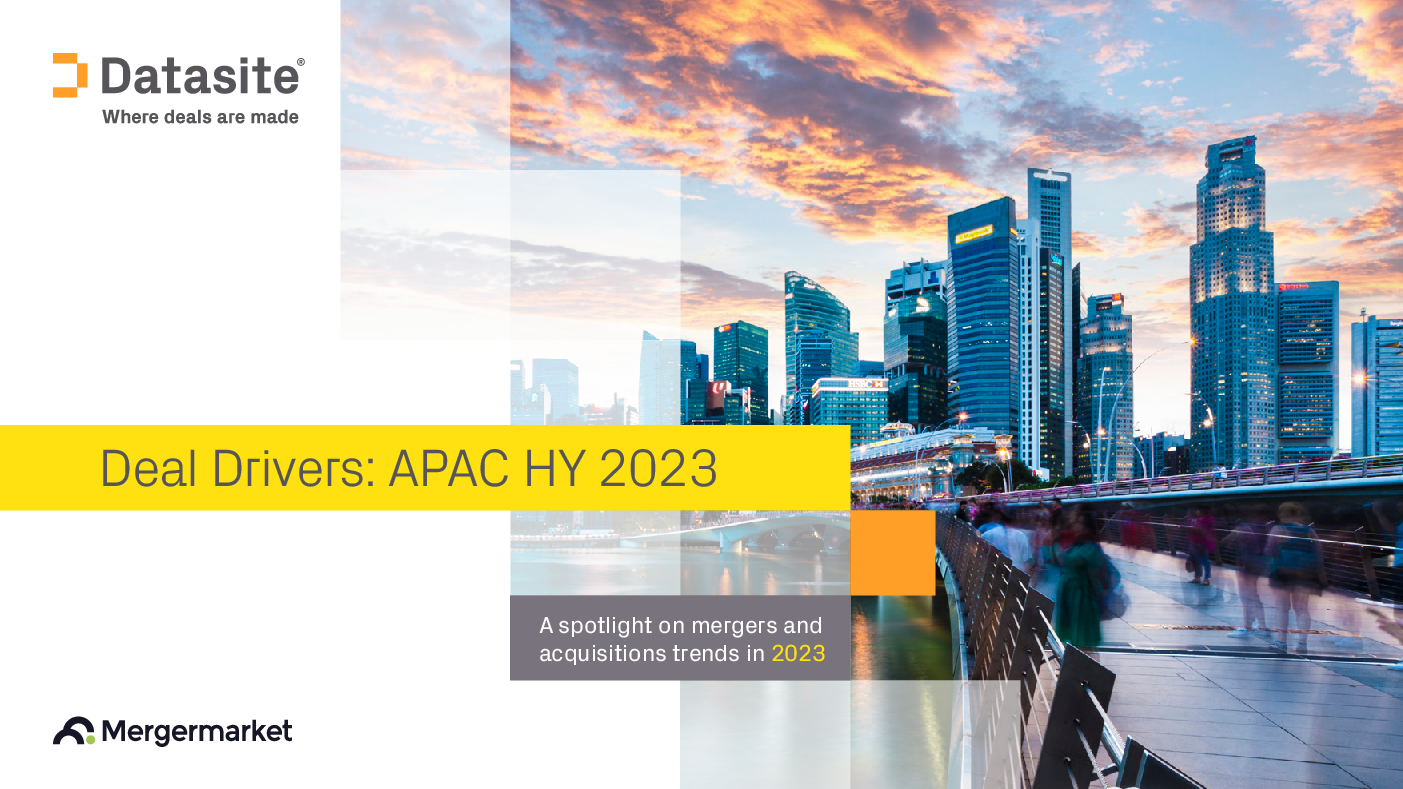 交易驱动因素 ： 亚太地区 2023 年上半年