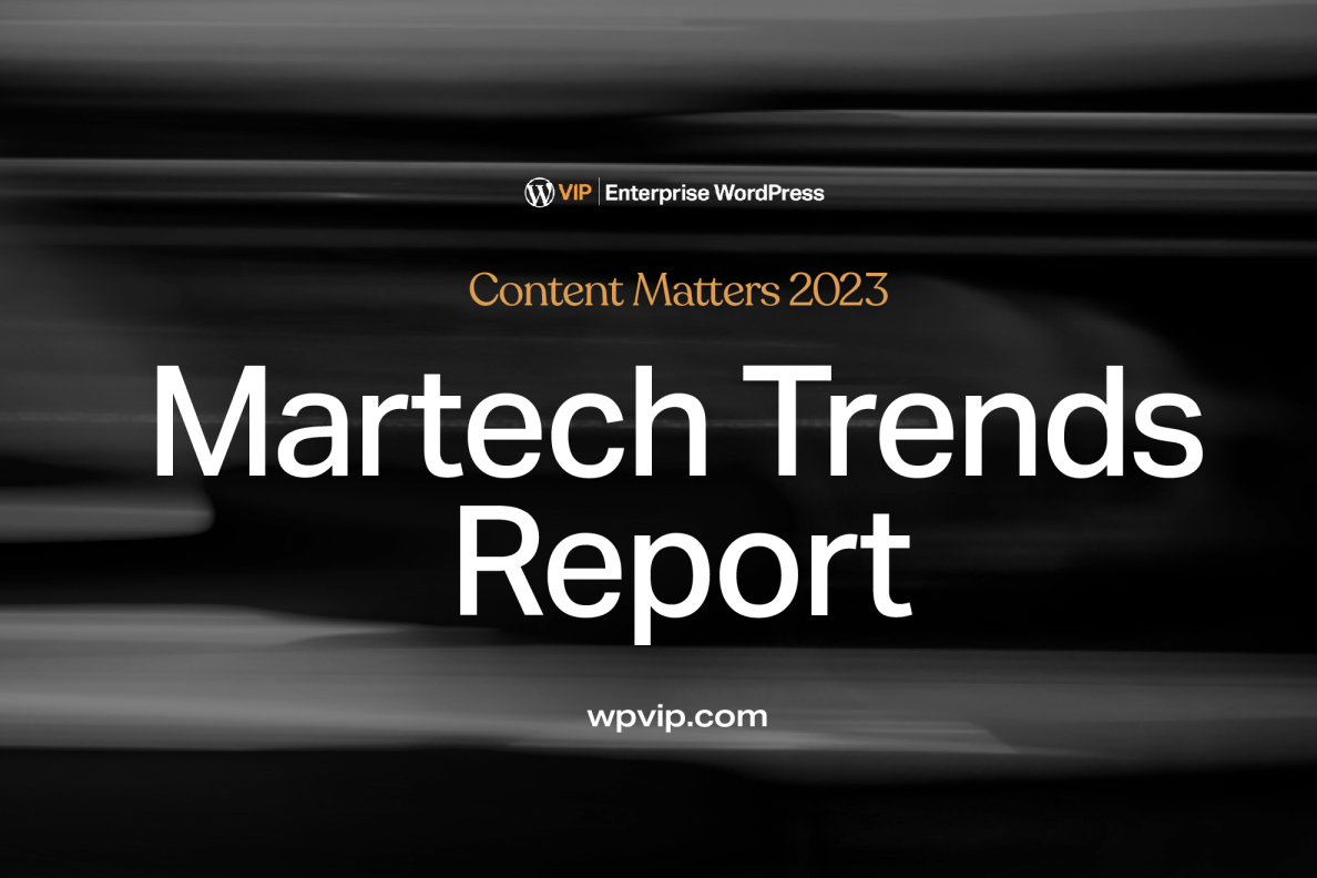 Martech 趋势 2023 报告