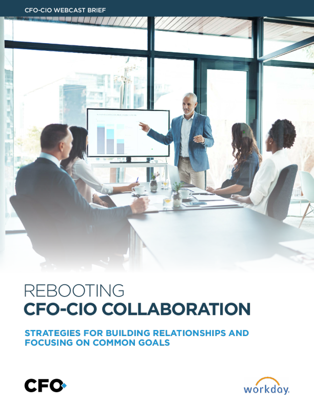 重新启动 CFO 和 CIO 协作