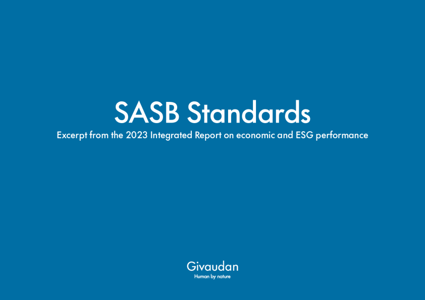 2023 年 SASB 标准