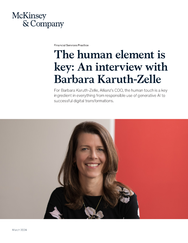 人的因素是关键 ： 对 Barbara Karuth - Zelle 的采访