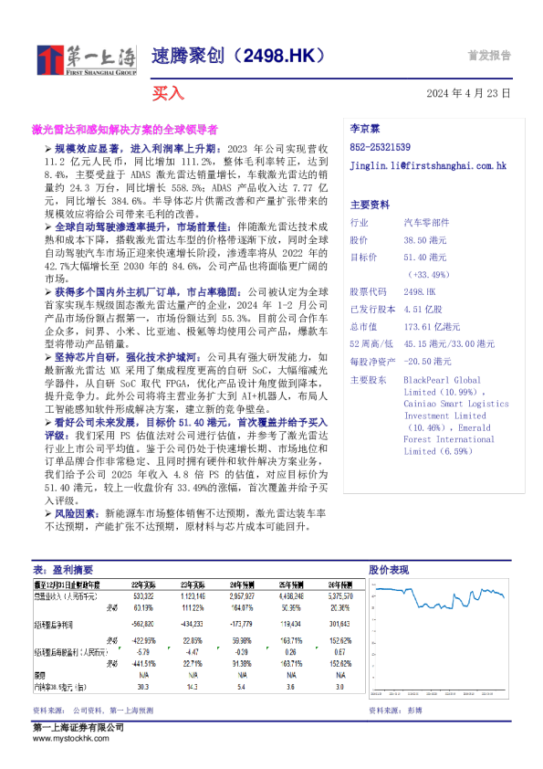 激光雷达和感知解决方案的全球领导者