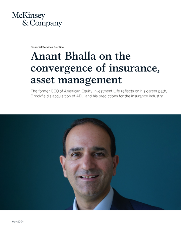 Anant Bhalla 谈保险、资产管理的融合