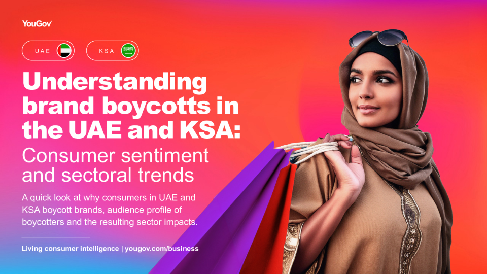 YouGov 了解品牌抵制者阿联酋 KSA 报告 2024 年 6 月